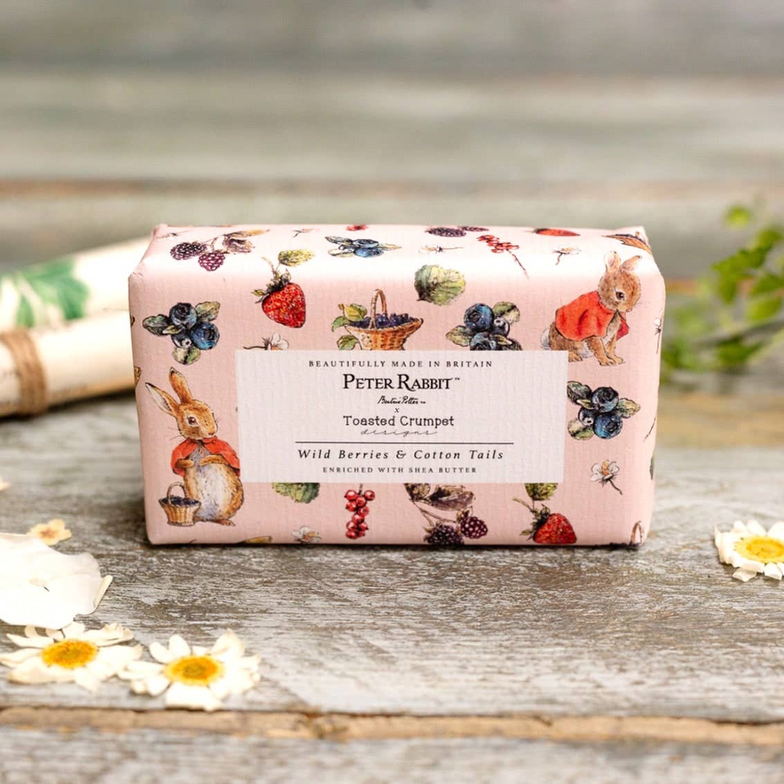 Flopsy Wild Berries & Cotton Tails Soap - Peter Rabbit Collection