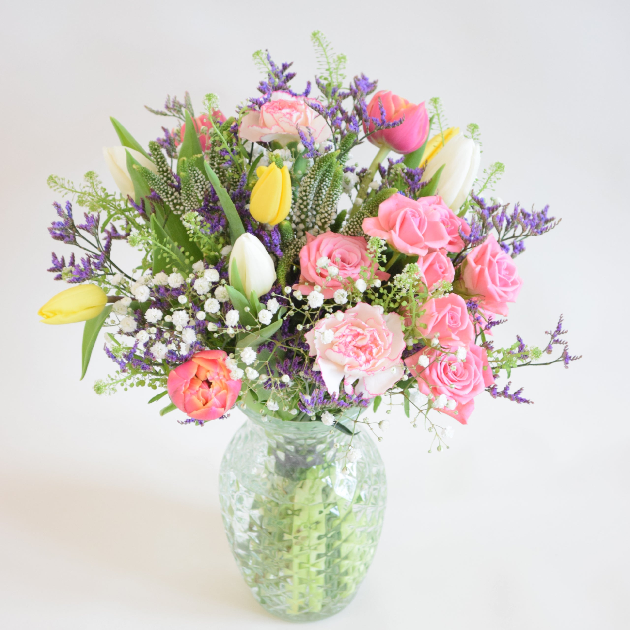 Springtime Splendor Vase Arrangement – Magnolia the Florist